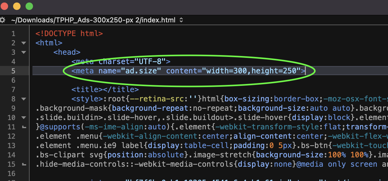 Html5 Ad Creative Guideline Groundtruth Help Center 3264