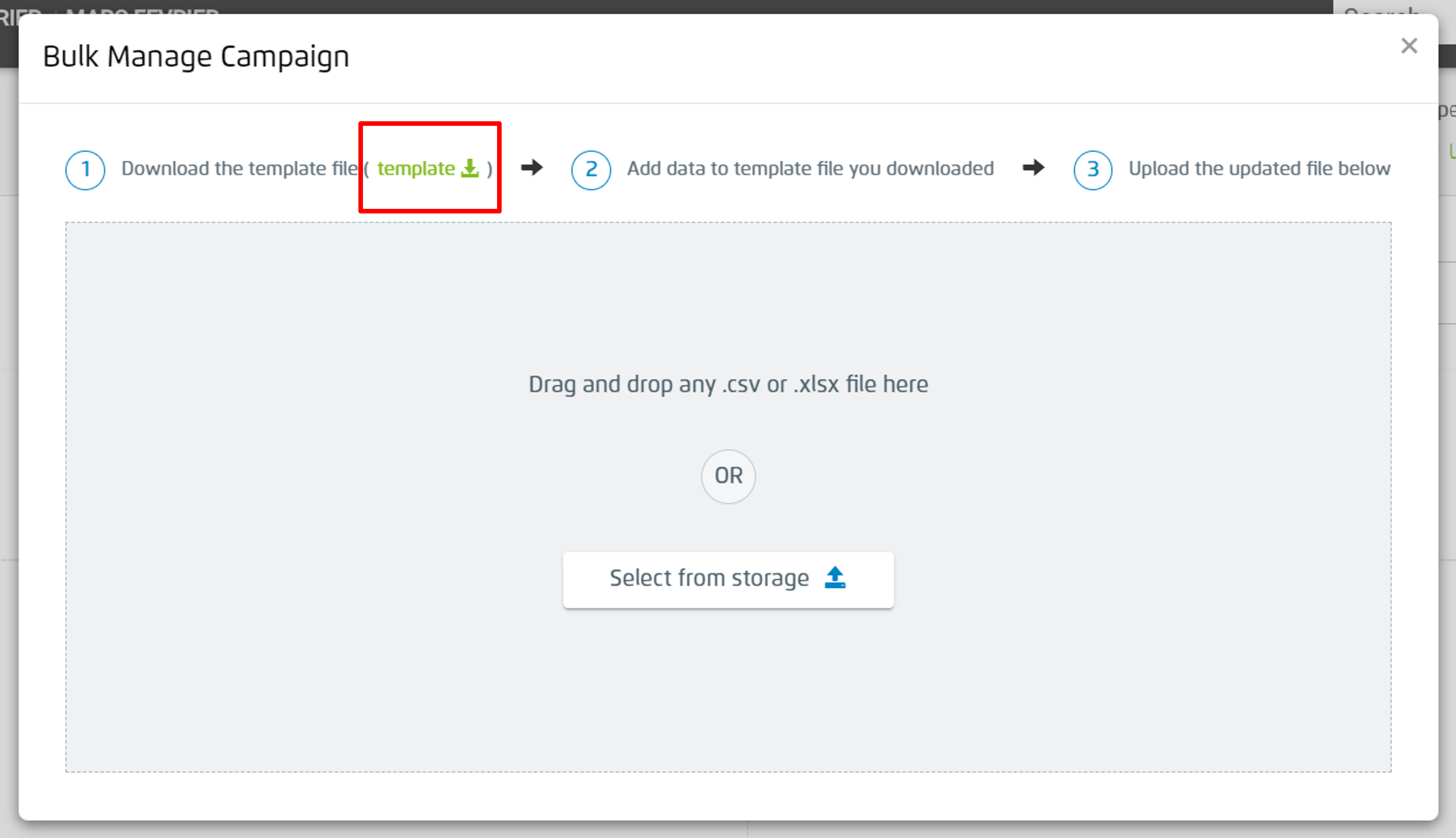 Campaign Bulk Upload – GroundTruth Help Center