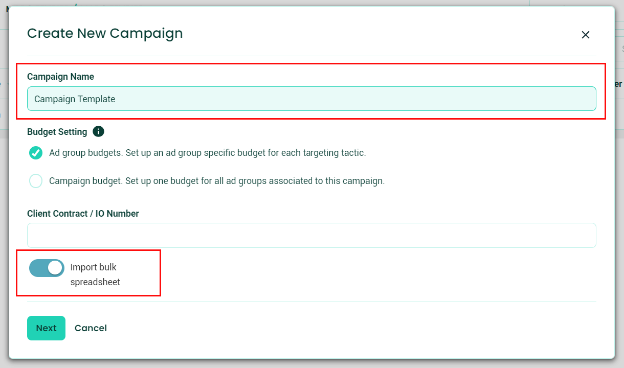 Campaign Bulk Upload – GroundTruth Help Center